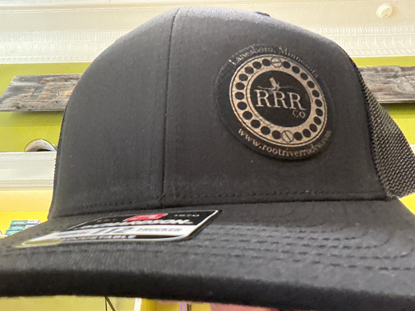 RRR round-logo trucker hat – RootRiverRodco